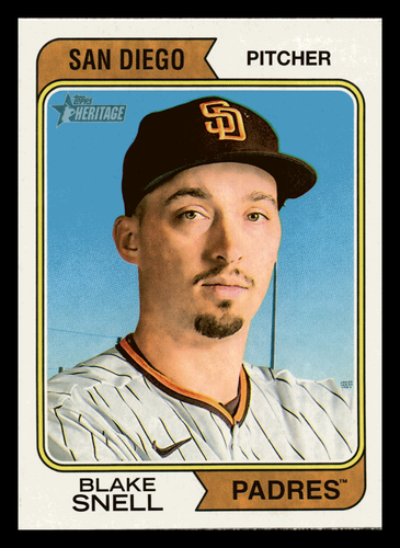 Blake Snell 2023 Topps Heritage #342 San Diego Padres Mint | eBay