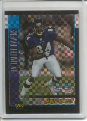2002 BOWMAN CHROME XFRACTOR #146 - JAVIN HUNTER RC #ED 086/250 | eBay