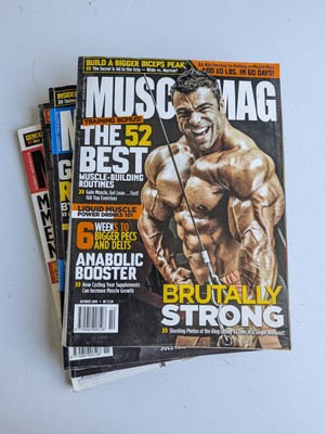 MuscleMag - Body Building Magazine Bundle - Set of 4 - 2009 | eBay