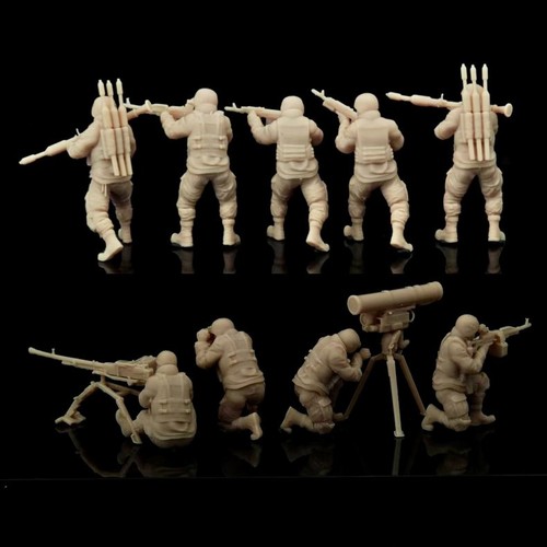 3D Printing 1/72 Modern Russian Soldier 9 Person Model Unpainted | eBay