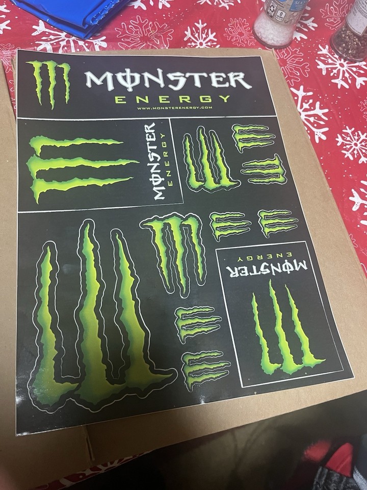 Monster Energy Stickers and Lanyard promo bundle multipack | eBay