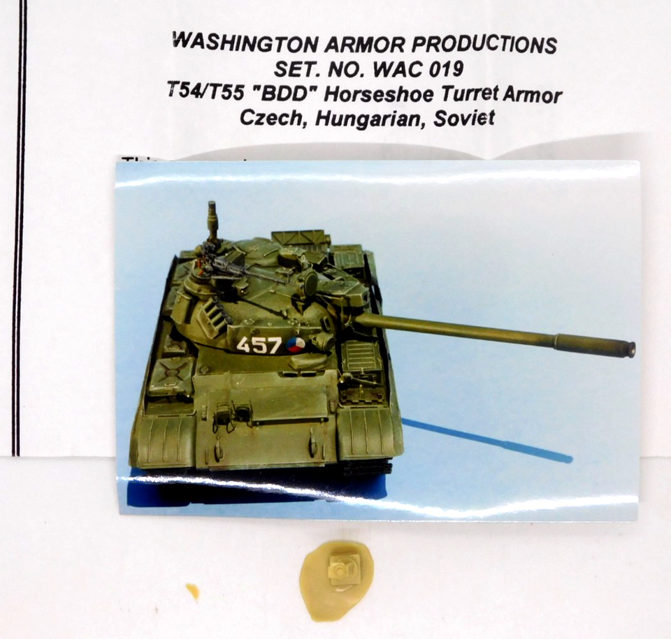 Washington Armor T54 T55 BDD Horseshoe Turret 1:35 WAC 019 1 Piece ...