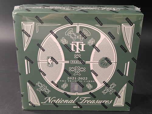 2021-22 Panini National Treasures Basketball Sealed Hobby Box ...