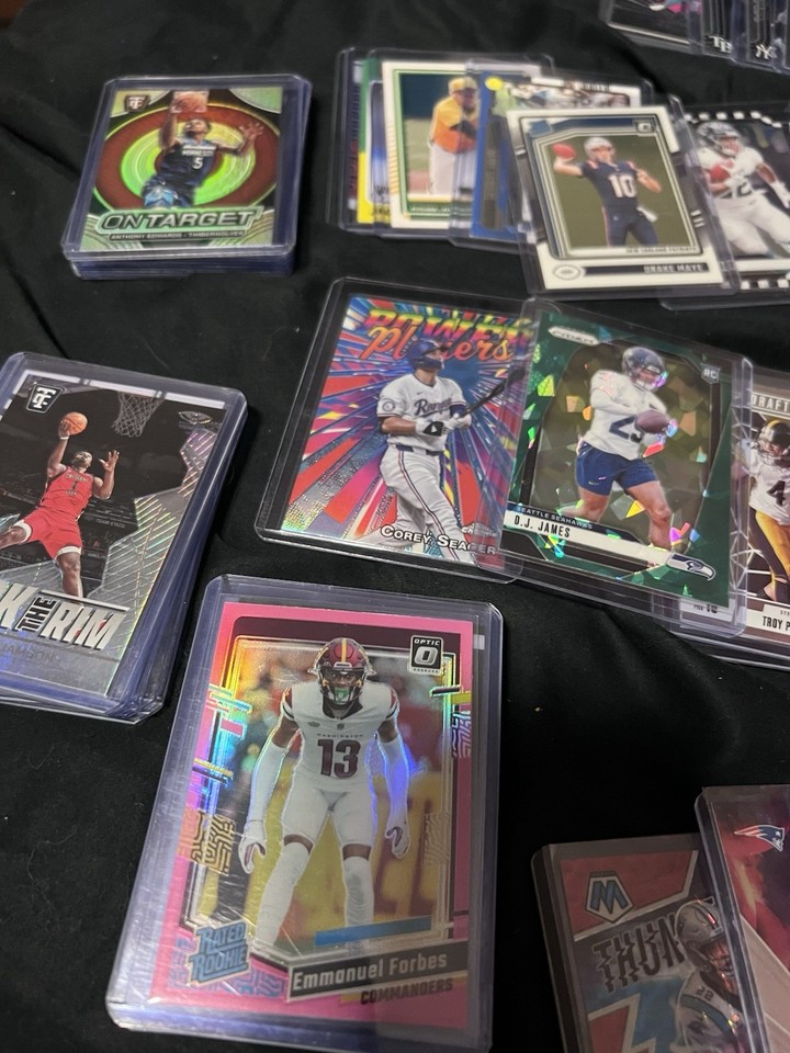 SPORT CARD LOT ! 145 Cards All Major Sports ! Whatnot Stream Lot | eBay