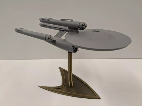 Star Trek - Federation Class Model Kit 3D Printed Unpainted Size S ...