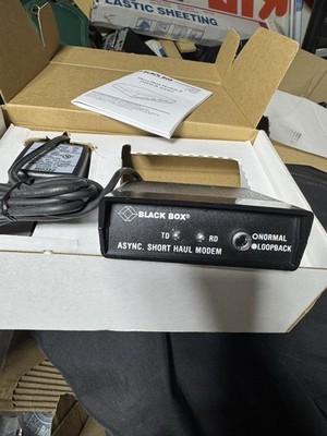 BLACK BOX SHORT HAUL MODEM MODEL ME800A | eBay