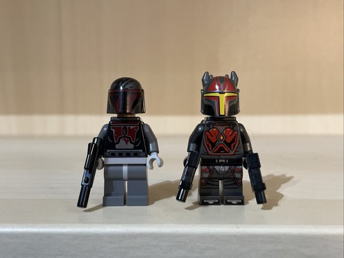 Lego Star Wars Mandalorian Super Commando Minifigure & Gar Saxon Lot ...