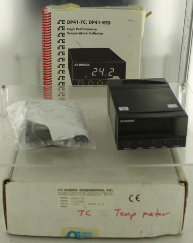 OMEGA ENGINEERING DP41-TC PANEL METER THERMOCOUPLE CONTROLLER | eBay