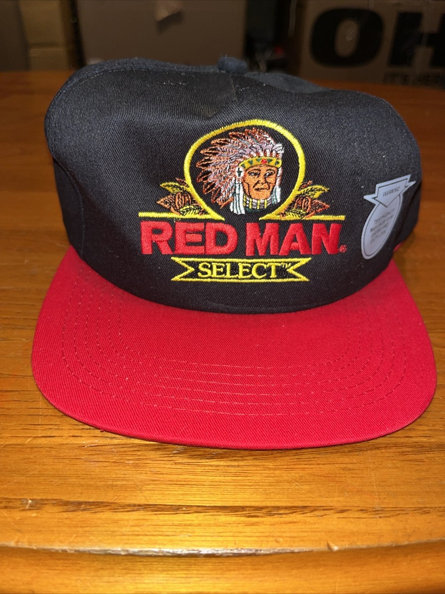 Logo De Redman Tobacco 1980s Red Man Tobacco Trucker Cap Trucker