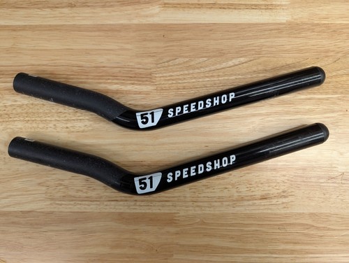 51 Speedshop Ultimate Carbon FSM TT/Triathlon Aero Handlebar Extension ...