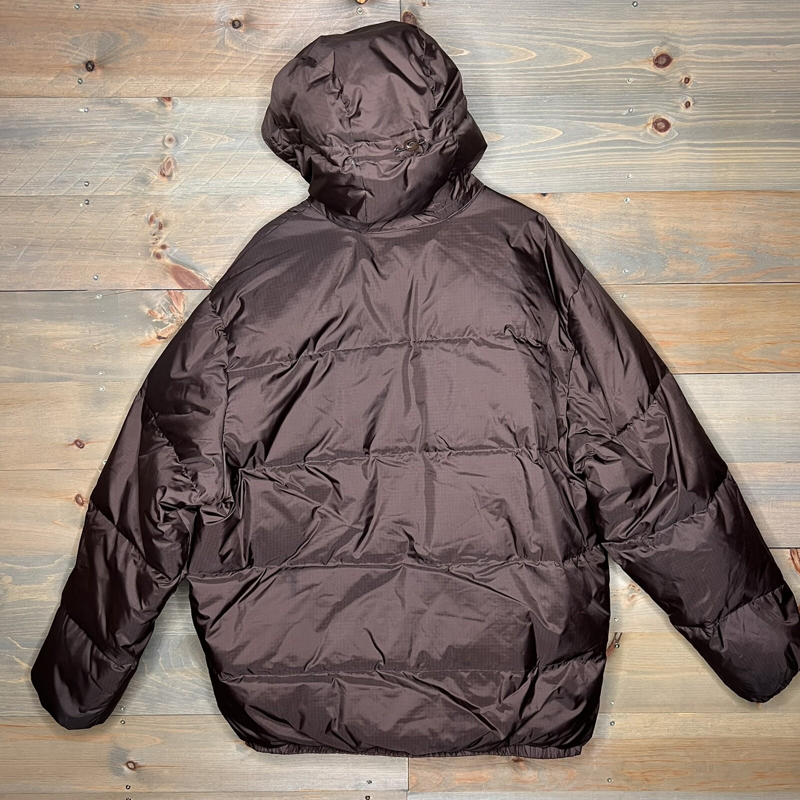 Vintage 2005 Adidas Puffer Down Parka Jacket Brown Puffy Men's Size XL ...