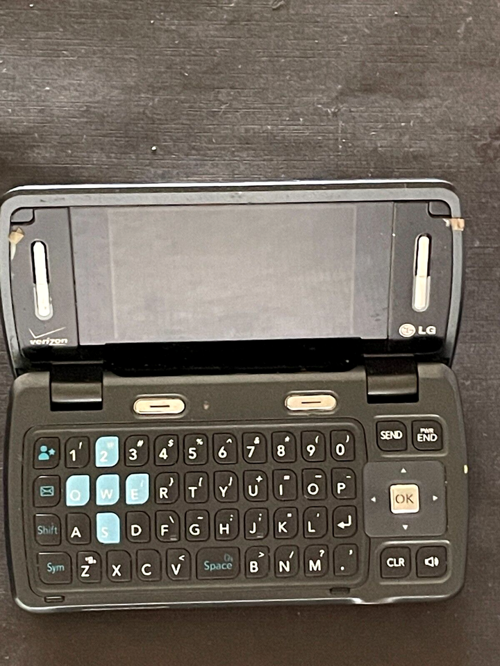Verizon LG Octane Side Flip Cell Phone Keyboard Wireless Black | eBay