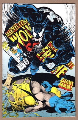 MARVEL COMICS PRESENTS #117 NM- Sam Keith Venom vs Wolverine 1992 ...