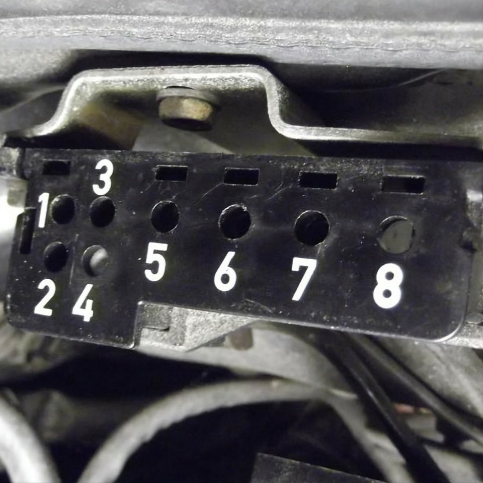 Mercedes OBD1 Diagnostic code reader for cars with the 8 16 & 38 port ...