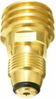 Converts Propane LP TANK POL Service Valve to QCC (Type 1) Outlet Brass ...