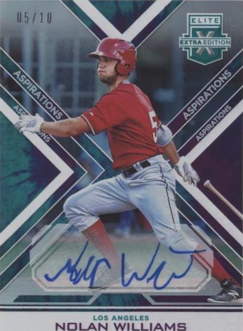 2016 Panini Elite Extra Edition - Nolan Williams #104 Aspirations Tie ...