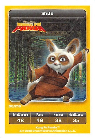 Kung Fu Panda Shifu Panda Rosso Master Shifu Getting The Dragon Scroll