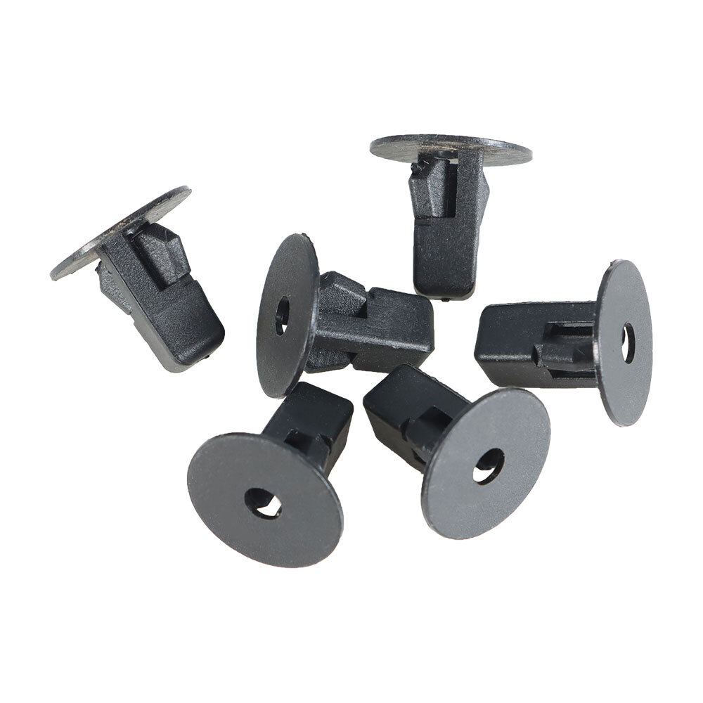100Pcs 8x8.2mm Car Fastener Clips Bumper Inner Fender Rivets Push For ...