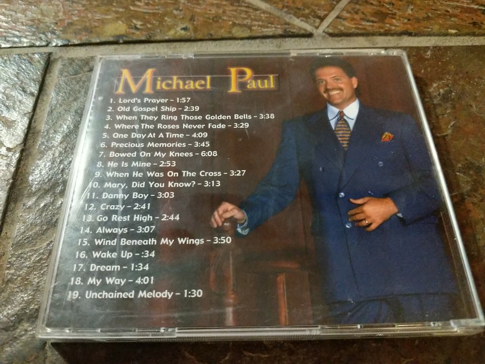 Michael Paul - Self Titled CD, 19 tracks Tennessee Christian Gospel ...