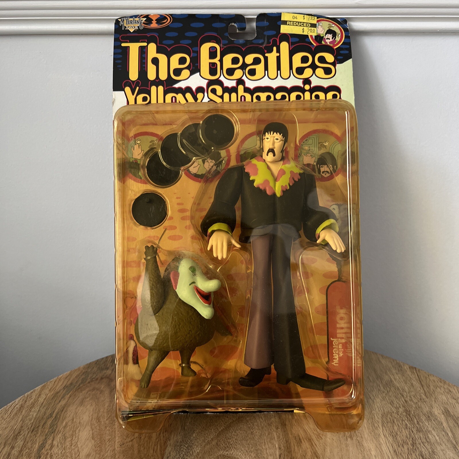 Vintage John w/ Jeremy 1999 McFarlane Toys The Beatles Yellow Submarine ...
