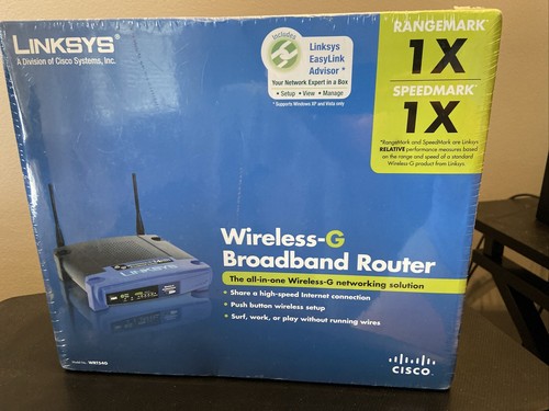 Linksys Router Wireless-G Broadband All-In-One 2.4 GHz WRT54G BRAND NEW ...