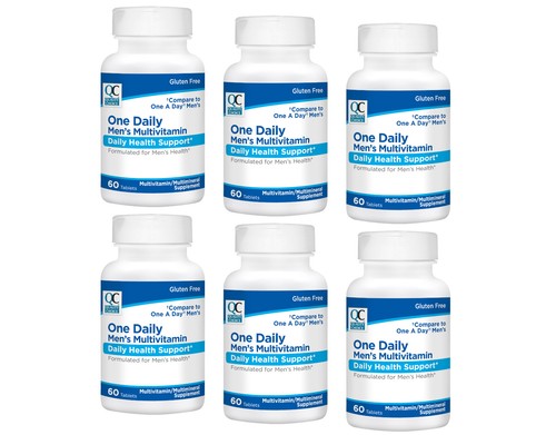 Quality Choice One Daily Men's Multivitamin Tablets, 60 Count - Pack of ...