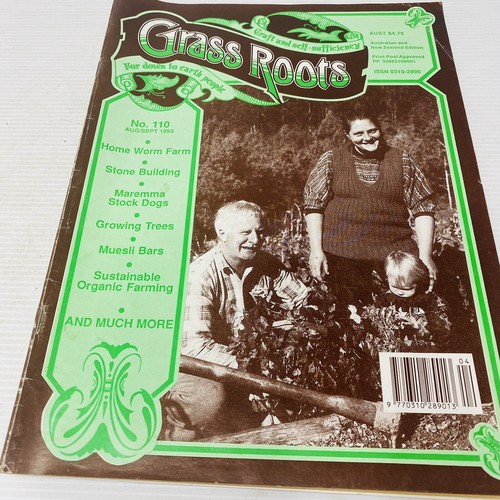 VINTAGE - GRASS ROOTS MAGAZINE FAMILY BOOK - 1995 - Issue No. 110. | eBay