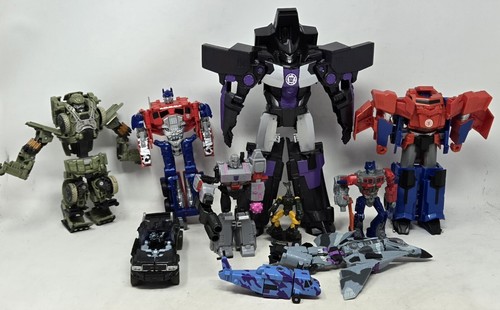 10 Transformers Action Figure Lot Bundle Various Sizes & Conditions ...