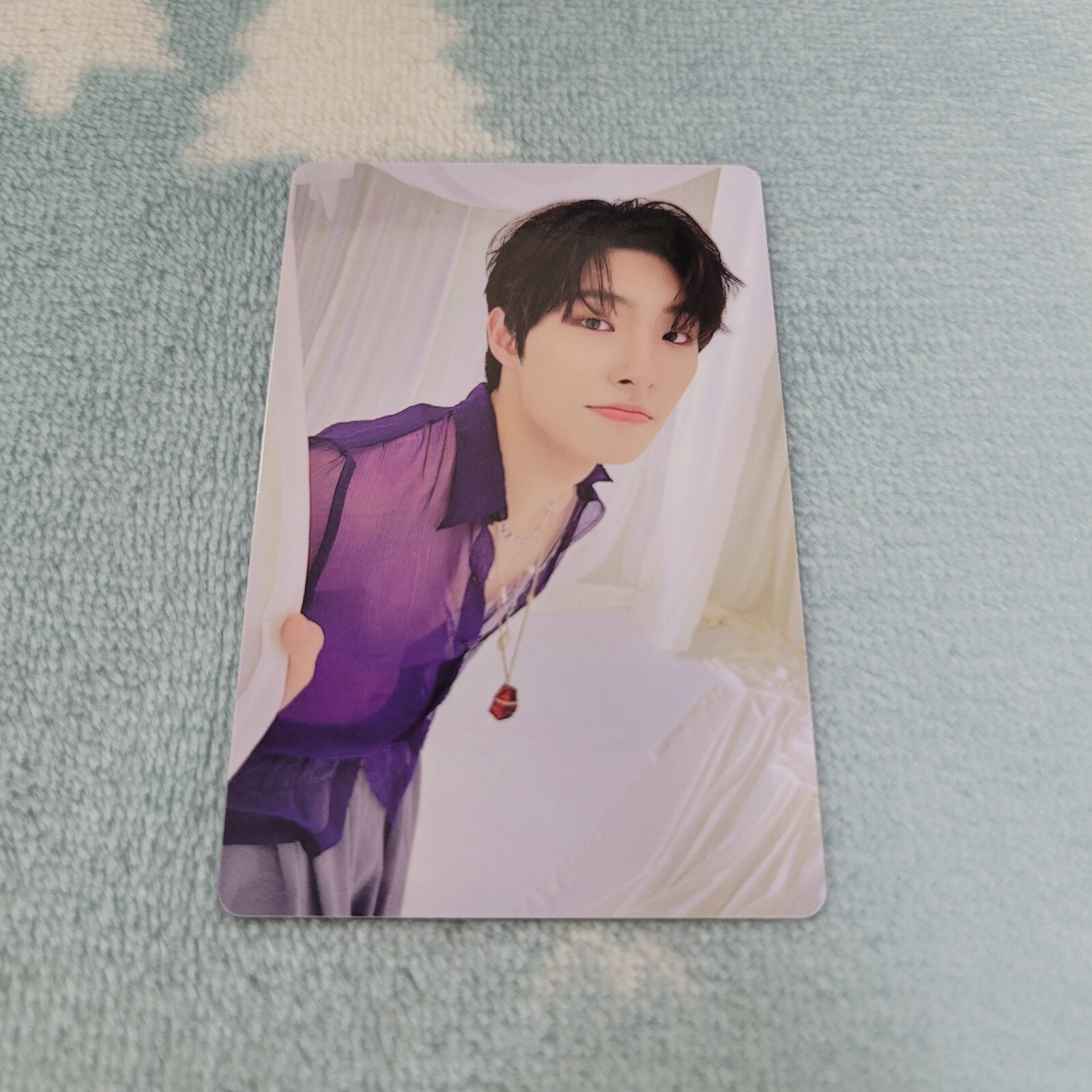 ATEEZ 10th Mini Album GOLDEN HOUR : Part. 1 Mingi Type-2 Photo Card(2 ...
