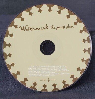 Watermark The Purest Place CD Disc Only 826872003228| eBay