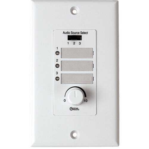 Atlas Sound Round Pendant-Mount Sound Masking Speaker System ...