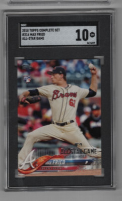 MAX FRIED 2018 TOPPS COMPLETE SET ALL STAR GAME ROOKIE #316 SGC 10 GM ...