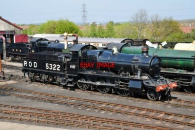 PHOTO (4) GWR CLASS 43XX NO 5322 IN WWI ROD (RAILWAY OPERATING DIVISION ...