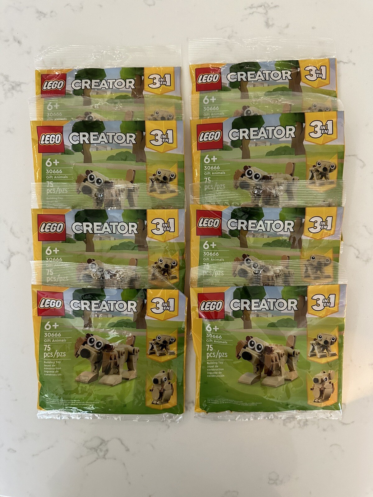 LEGO CREATOR: Gift Animals (30666) Dog Lot Of 8 Discount Buy ...