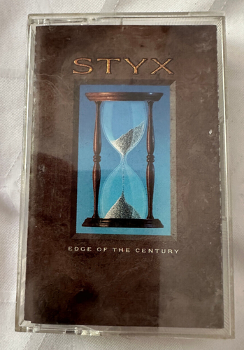 VINTAGE CASSETTE STYX EDGE OF THE CENTURY 1990 | eBay