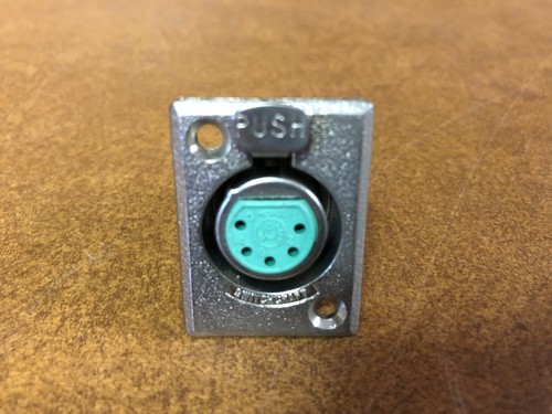 Switchcraft D5F 5-Pin Female XLR Panel/Chassis Mount Connector | eBay