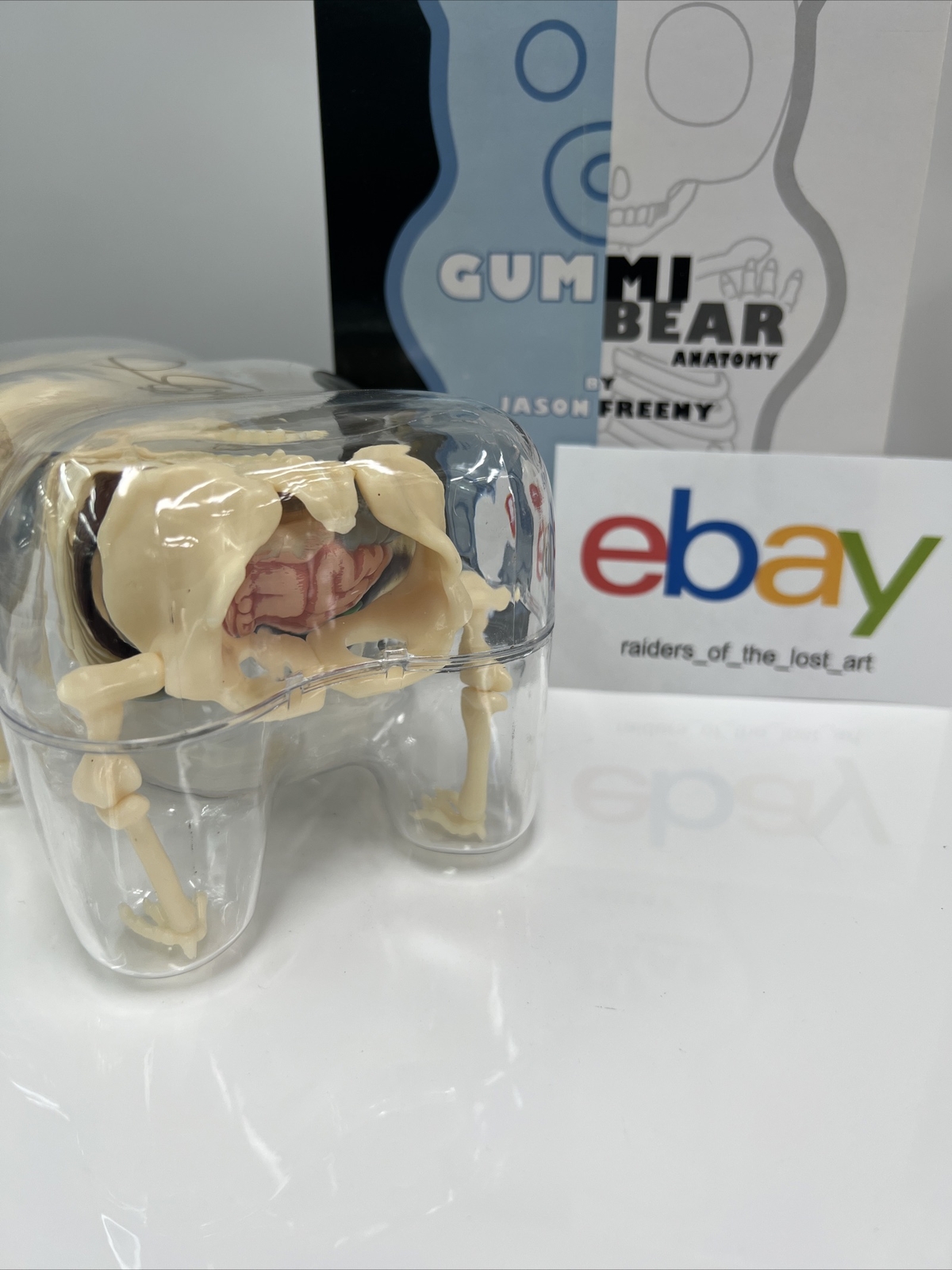 4D Master MIGHTY JAXX Large Gummi Bear Anatomy Toy SIGNED by Jason ...