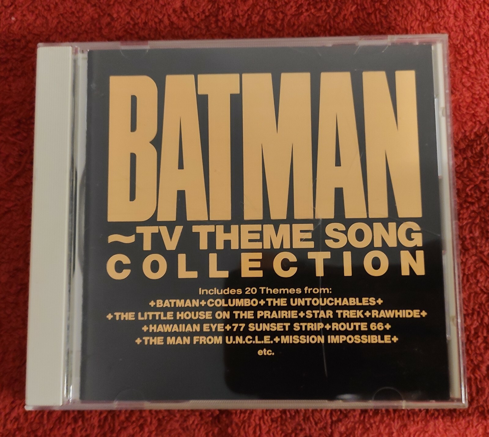 BATMAN TV THEME SONG COLLECTION CD ORIGINAL SOUNDTRACK JAPAN | eBay