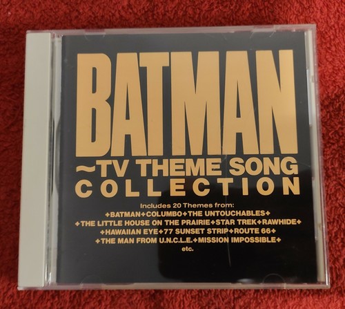 BATMAN TV THEME SONG COLLECTION CD ORIGINAL SOUNDTRACK JAPAN | eBay