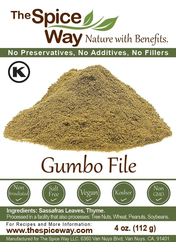 Gumbo File - ( 4 oz ) Made with premium ground Sassafras tree leaves | eBay