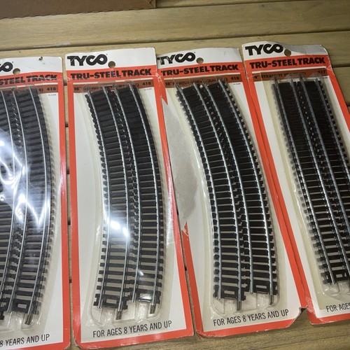 4 HO Scale Tyco Silver Nickel Track Packs | eBay