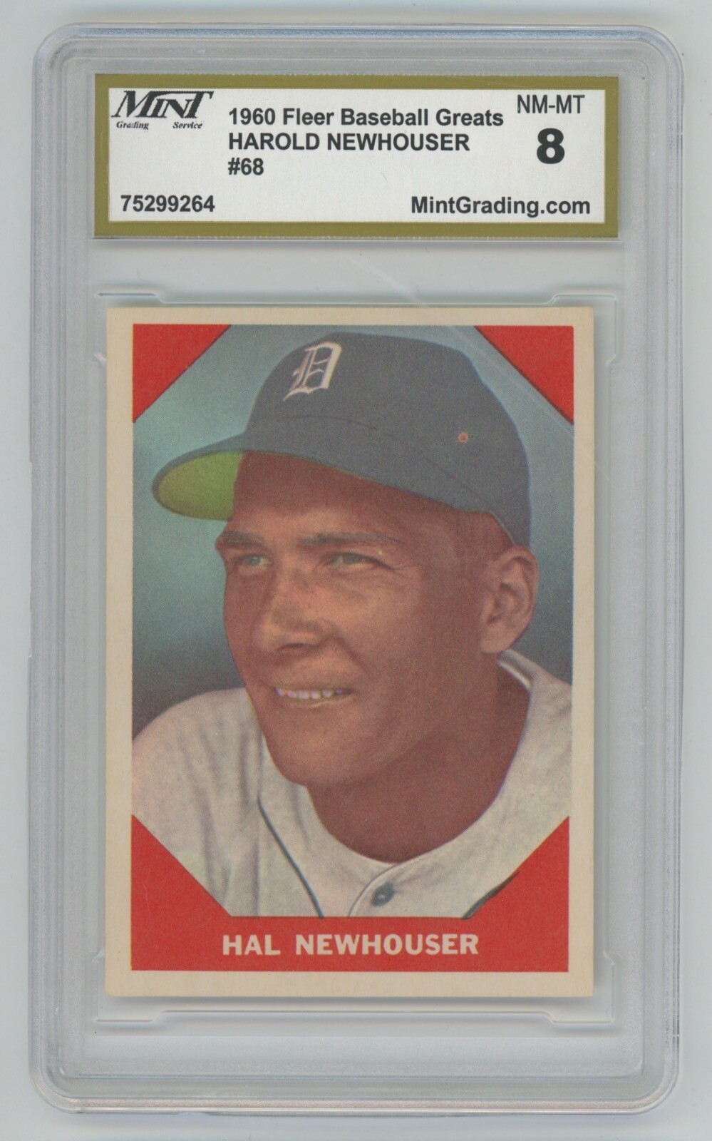 1960 Fleer Baseball Greats - Hal Newhouser #68 for sale online | eBay