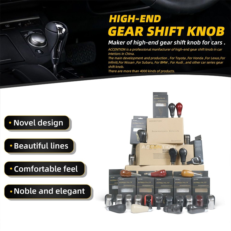 Peach Wood Color Gear Shift Knob For Chevy Corvette C5 C6 1997-2004 ...