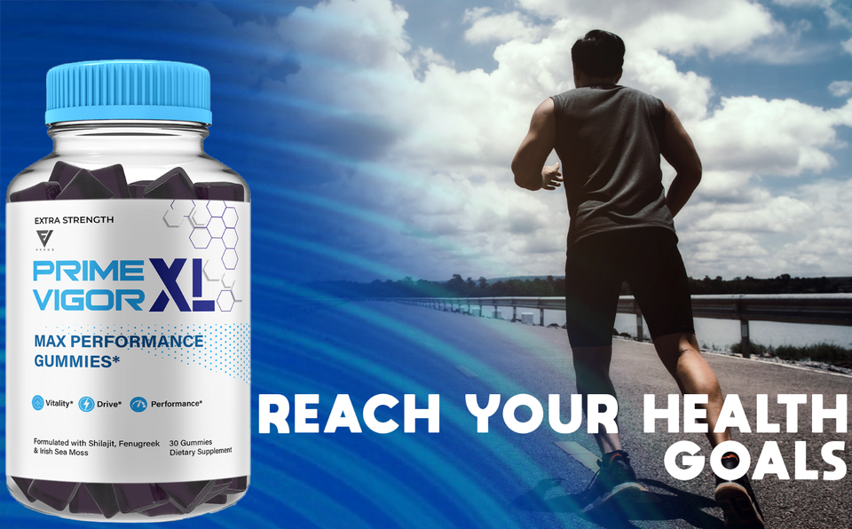 (2 Pack) Prime Vigor XL Gummies Prime XL Vigor Max Performance (2 Month ...