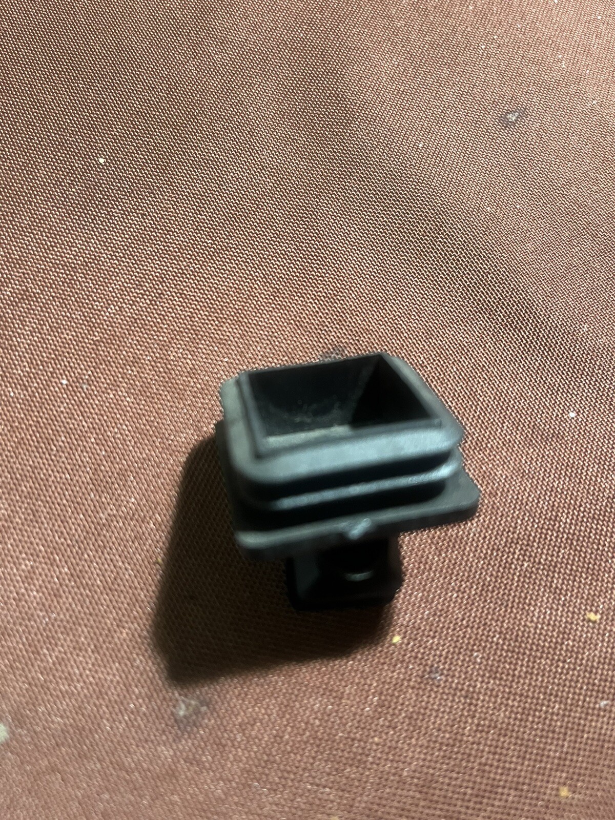 20- 1" Inch Square Plastic End Cap Tubing Hole Post Plug 1 inch 1x1 ...