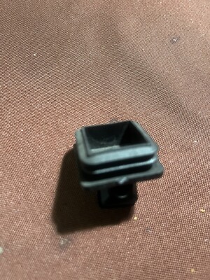 20- 1" Inch Square Plastic End Cap Tubing Hole Post Plug 1 inch 1x1 ...