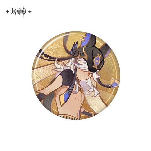miHoYo Genshin Impact Cyno Badge Emblem Genius Invokation TCG Official ...