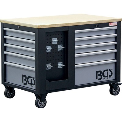 Tool Trolley Empty 10 Drawers - Code BGS4199 FBGS4199 BGS Workshop ...