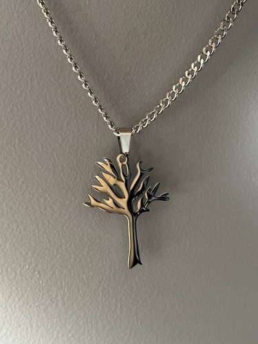XXXTentacion Tree of Life/Poison Tree Pendant Necklace - Silver | eBay UK