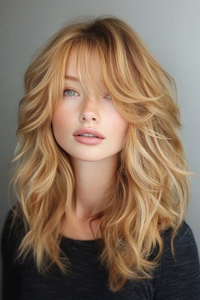 Ombre Strawberry Blonde Highlight Wigs Lace Front 100% Human Hair Wigs ...